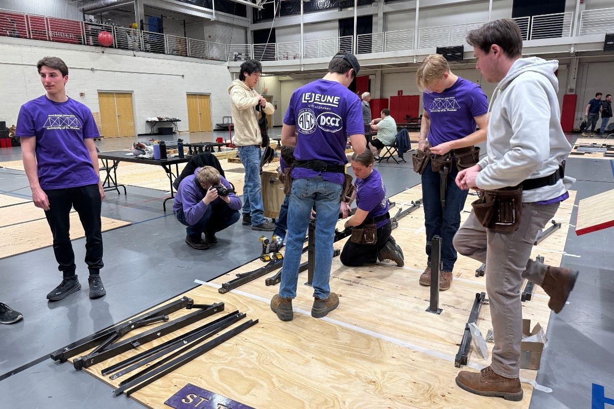 Tommie Civil Steel Bridge Competition Club | School of Engineering ...